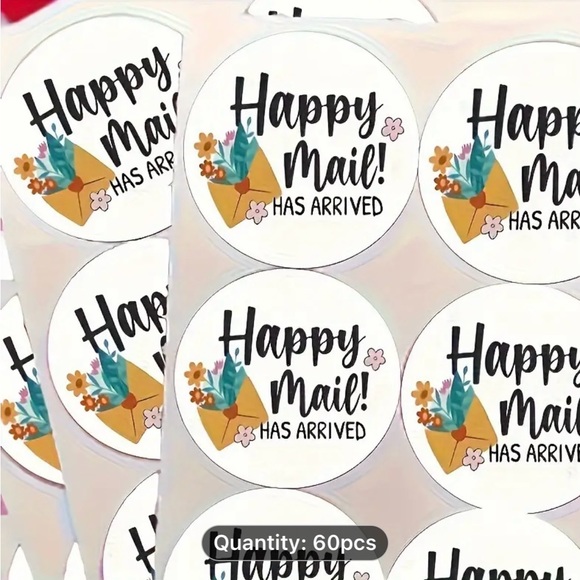 Office | Happy Mail Stickers 6pc | Poshmark